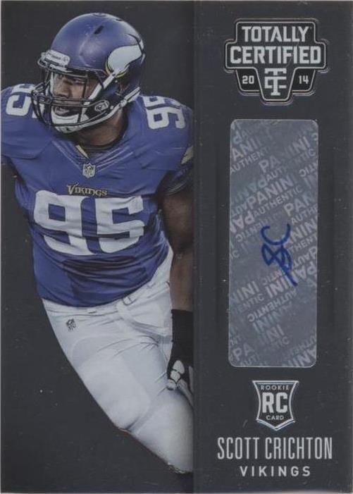 2014 Panini Totally Certified - Rookie Signatures #132 Scott Crichton ...