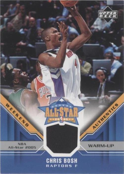 2005-06 Upper Deck - All-Star Weekend Authentics Chris Bosh #ASW-CB ...