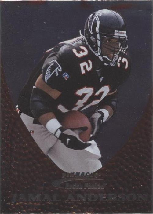 1997 Pinnacle Action Packed - First Impressions #103 Jamal Anderson for ...