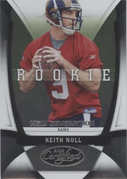2009 Certified - New Generation Keith Null #169 /749 (RC) for sale ...