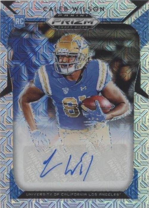 2019 Panini Prizm Draft - Draft Picks Caleb Wilson #244 Mojo Prizm ...