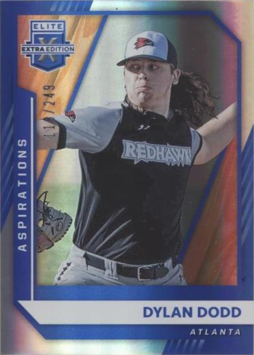 2021 Panini Elite Extra Edition - Aspirations Blue #96 Dylan Dodd /249 ...