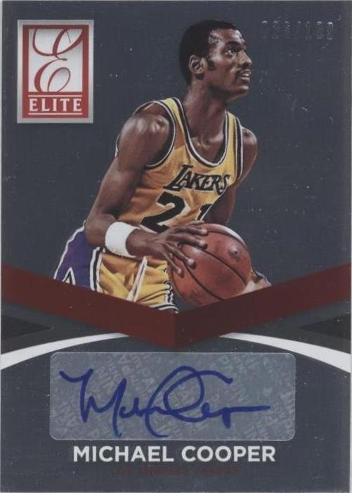 2014-15 Panini Donruss - Elite Status Signatures Michael Cooper #55 / ...