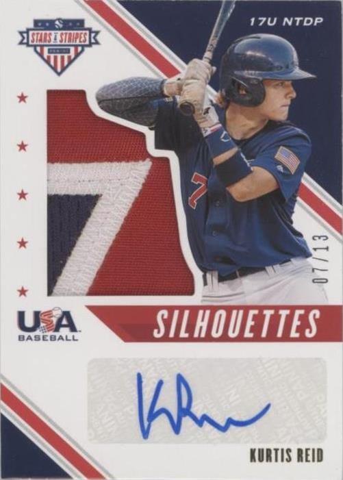 2020 Panini USA Baseball Stars & Stripes - Silhouettes Signatures Prime ...