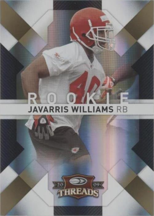 2009 Donruss Threads - Century Proof Gold #153 Javarris Williams /50 ...