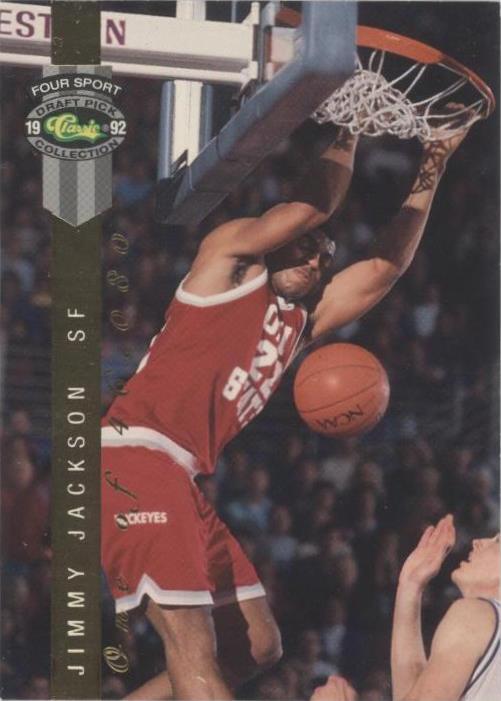 1992 Classic Four Sport Draft Pick Collection - LPs #LP9 Jimmy Jackson ...