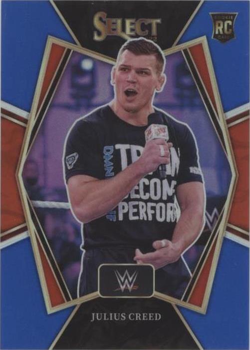 2022 Panini Select WWE - Premier Level Blue Prizm #165 Julius Creed ...