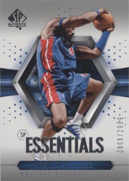 2004-05 SP Authentic - SP Essentials Ben Wallace #98 /2999 for sale online | eBay