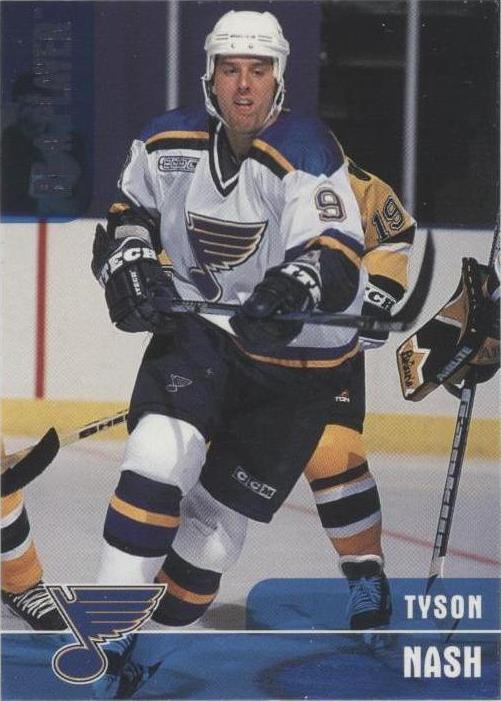 1999-00 In the Game Be A Player Memorabilia - #344 Tyson Nash (RC) for ...