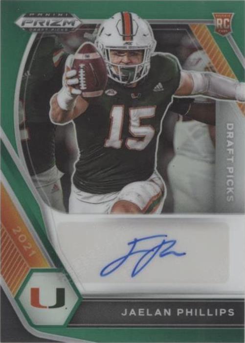 2021 Panini Prizm Draft Picks - Draft Picks Autographs Green Prizm #DPA ...