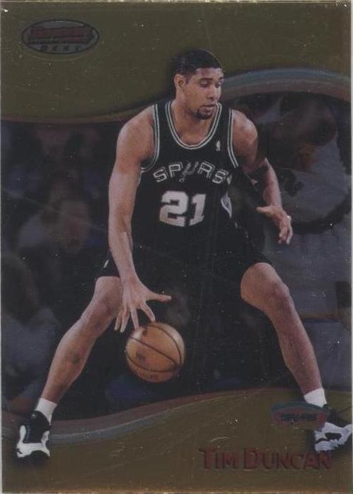 1998-99 Bowman's Best - Tim Duncan #50 for sale online | eBay