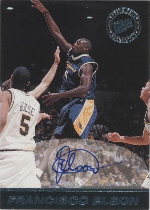 1999 Press Pass SE - Autographs Francisco Elson Blue /500 (AU, RC) for ...