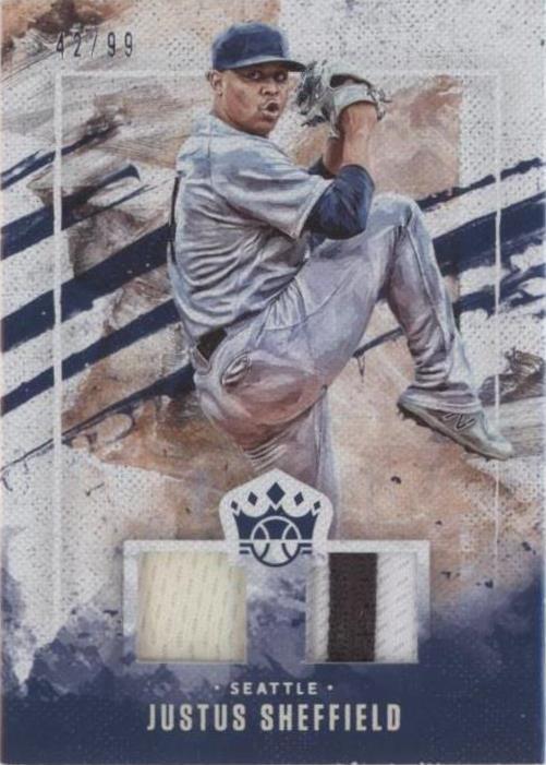 2019 Panini Diamond Kings - DK Materials Holo Silver #DMS-JS Justus ...