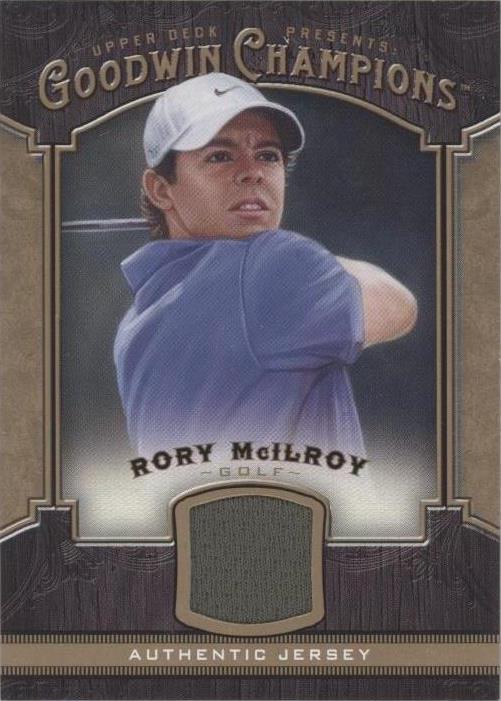 2014 Upper Deck Goodwin Champions - Memorabilia #M-MC Rory McIlroy (MEM ...