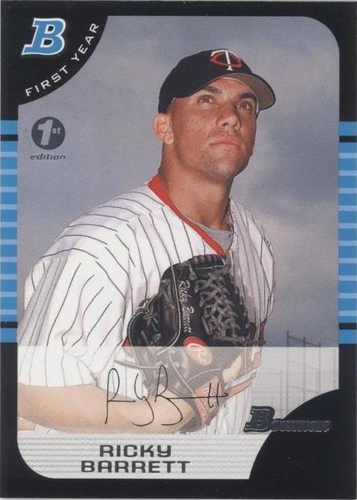 2005 Bowman - First Year 1st Edition #320 Ricky Barrett (RC) for sale ...