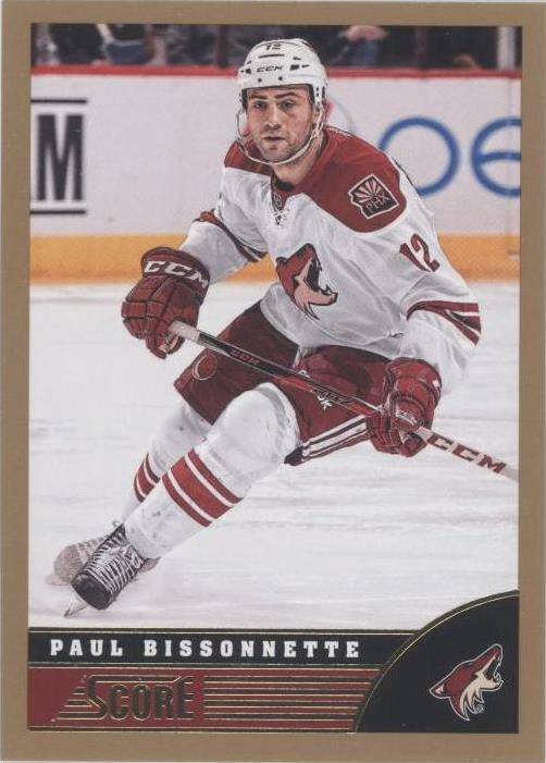 2013-14 Score - Gold #397 Paul Bissonnette for sale online | eBay