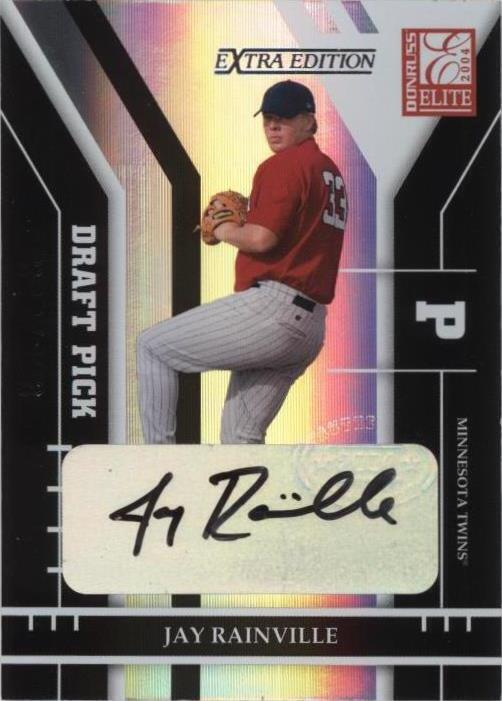 2004 Donruss Elite Extra Edition - Jay Rainville #319 /823 (AU, RC) for ...