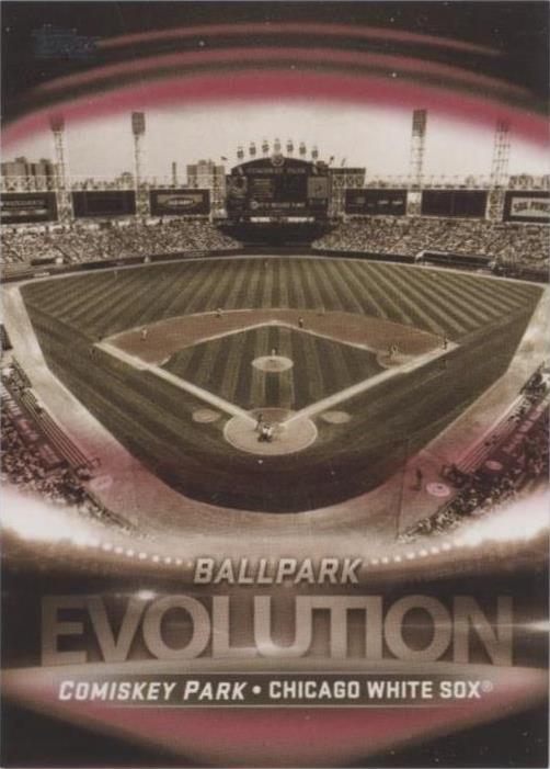 2019 Topps - Evolution Of: Stadiums Red #ES-6 Chicago White Sox /10 (RC ...