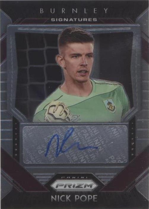 2020-21 Panini Prizm Premier League - Signatures Nick Pope #S-NP (AU ...