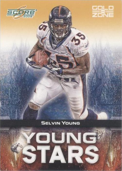 2008 Score - Young Stars Gold Zone #YS-12 Selvin Young /500 for sale ...