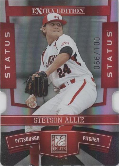 2010 Donruss Elite Extra Edition - Status Red Die-Cut #55 Stetson Allie ...