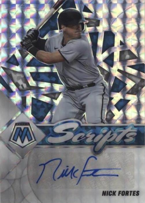 2022 Panini Mosaic - Scripts Nick Fortes #SC-NI Mosaic Prizm (AU, RC ...