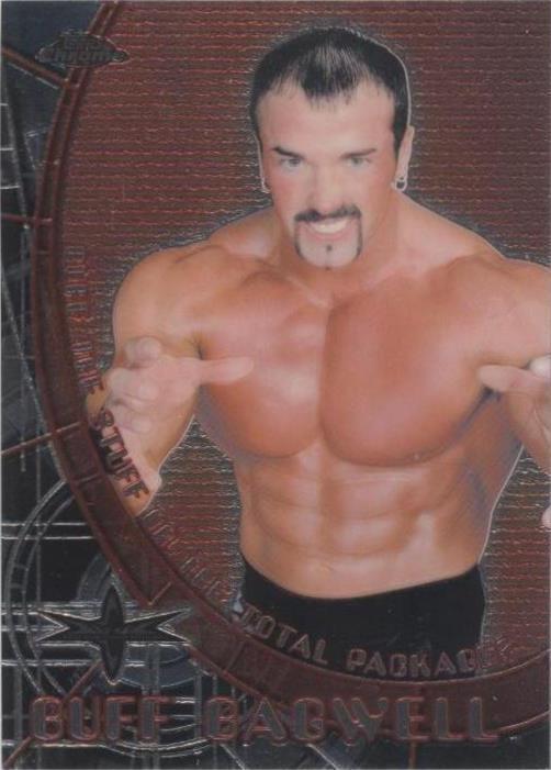 1999 Topps WCW Embossed - Chrome Double-Sided Lex Luger, Buff Bagwell ...