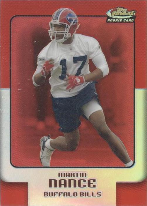 2006 Topps Finest - Martin Nance #139 Refractor /399 (RC) for sale online | eBay
