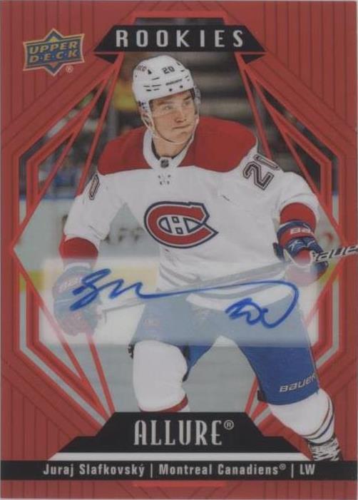 2022-23 Upper Deck Allure - Extended Rookies Red Rainbow Autographs ...