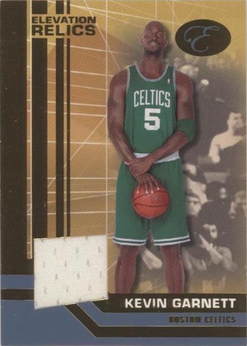 2007-08 Bowman Elevation - Elevation Relics Blue #ER-KG Kevin Garnett ...