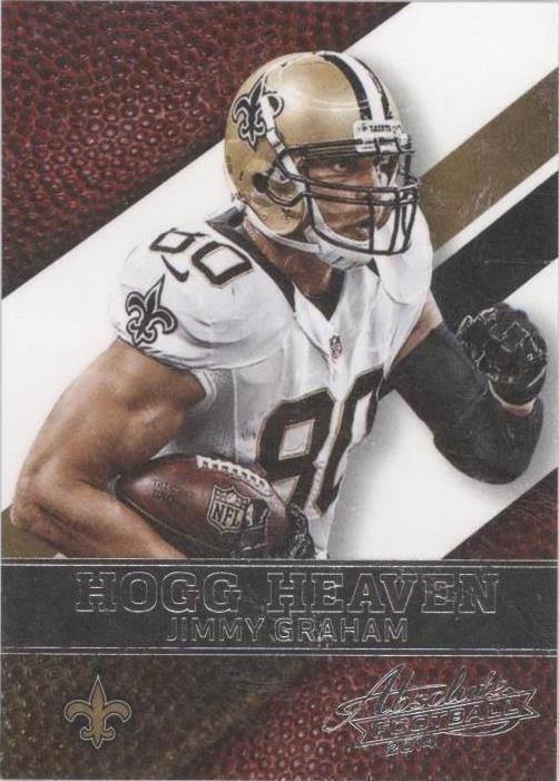 2014 Panini Absolute - Hogg Heaven Jimmy Graham #9 for sale online | eBay