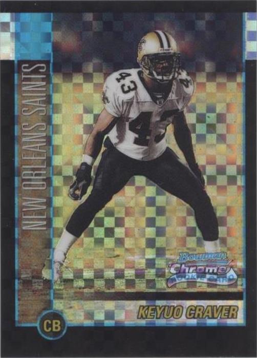 2002 Bowman Chrome - X-Fractor #206 Keyuo Craver /250 (RC) for sale ...