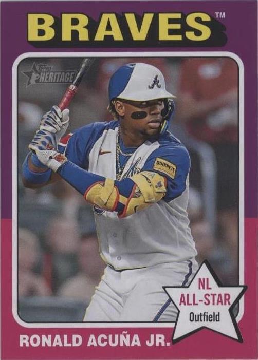 2024 Topps Heritage - Missing Facsimile Signature Variation Ronald ...