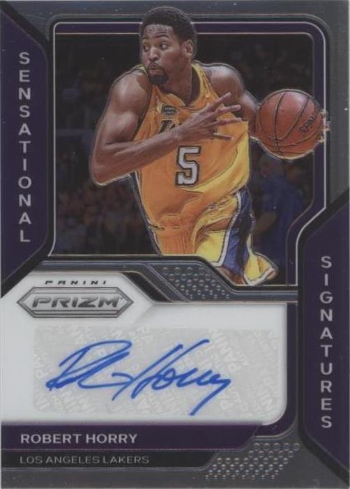 2020-21 Panini Prizm - Sensational Signatures Robert Horry #SS-RHO (AU ...