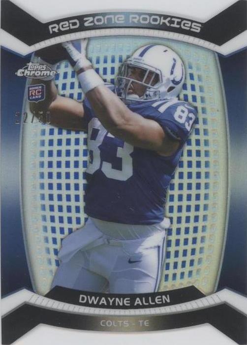 2012 Topps Chrome - Red Zone Rookies Die-Cut Blue Refractor #RZDC-8 ...