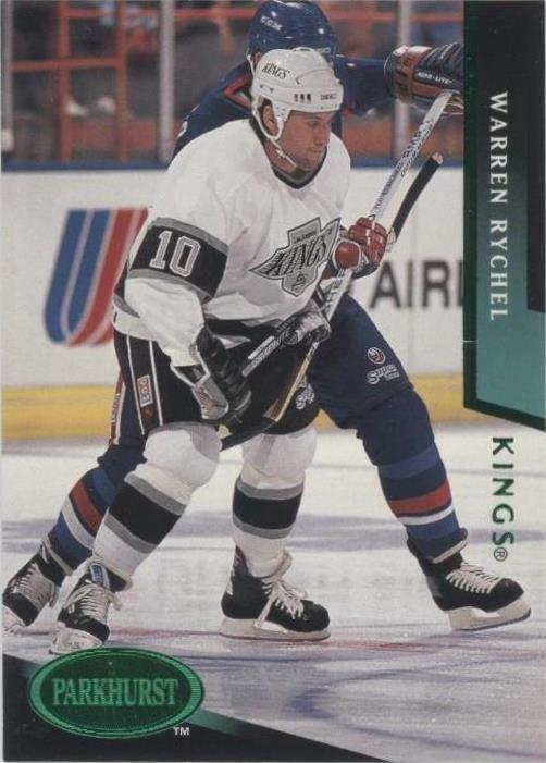 1993-94 Parkhurst - Warren Rychel #98 Emerald Ice for sale online | eBay
