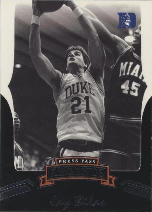 2006-07 Press Pass Legends - Jay Bilas #24 (RC) for sale online | eBay