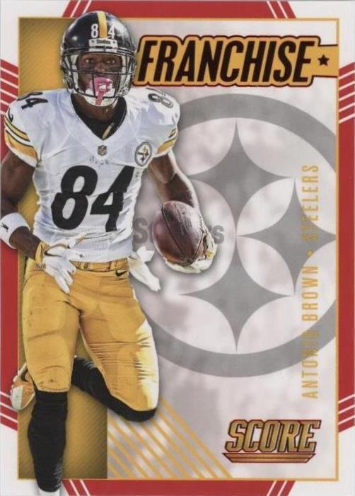 2016 Score - Franchise Antonio Brown #8 Red for sale online | eBay