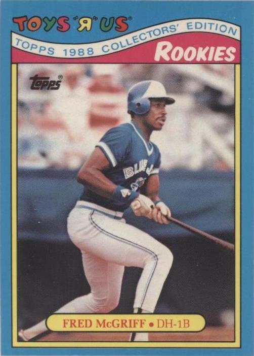 1988 Topps Toys R Us Rookies - #18 Fred McGriff for sale online | eBay