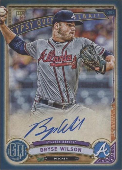 2019 Topps Gypsy Queen - Autographs Indigo #GQA-BW Bryse Wilson /150 ...