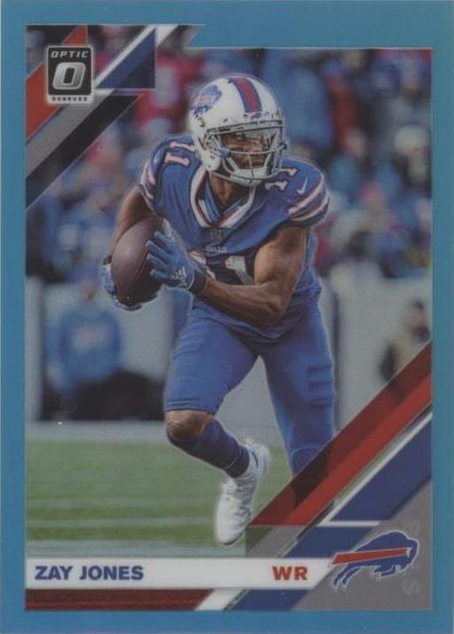 2019 Panini Donruss Optic - Aqua Prizm #13 Zay Jones /299 for sale ...