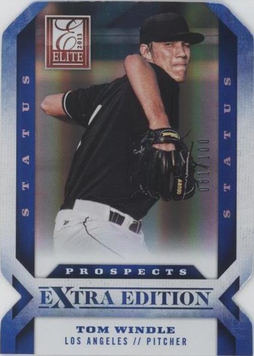 2013 Panini Elite Extra Edition - Status Blue Die-Cut #135 Tom Windle ...