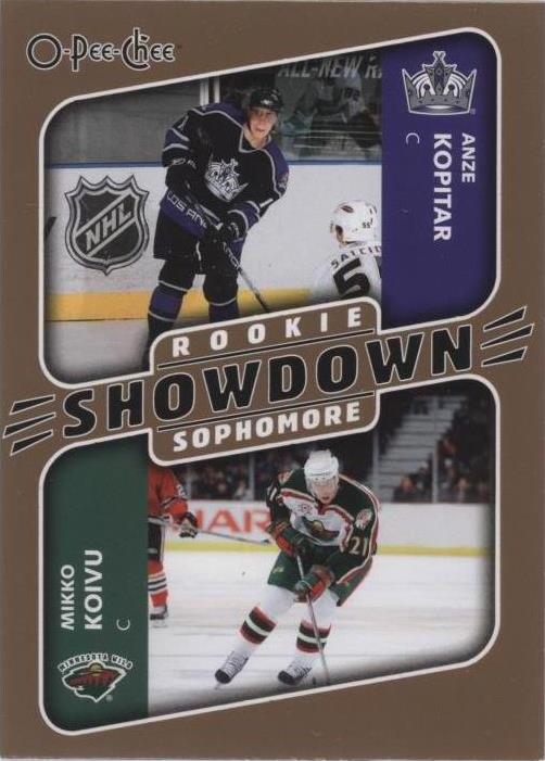 2006-07 O-Pee-Chee - Rookie Sophomore Showdown #636 Anze Kopitar, Mikko ...