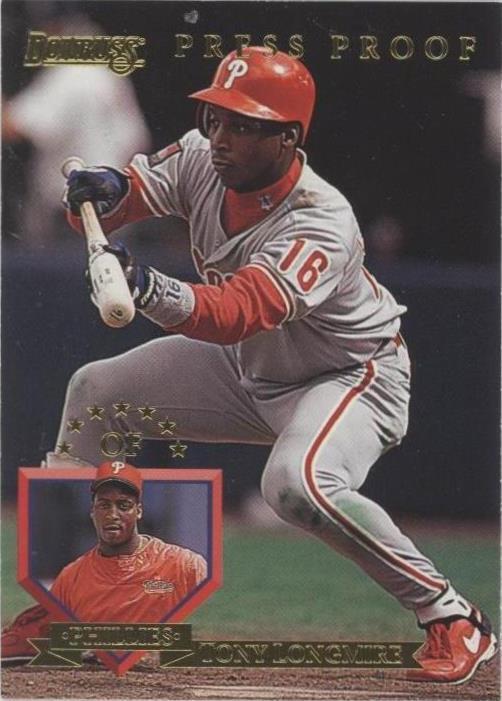 1995 Donruss - Tony Longmire #420 Press Proof /2000 for sale online | eBay