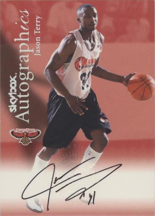 1999-00 Skybox Premium - Autographics Jason Terry (AU, RC) for sale ...