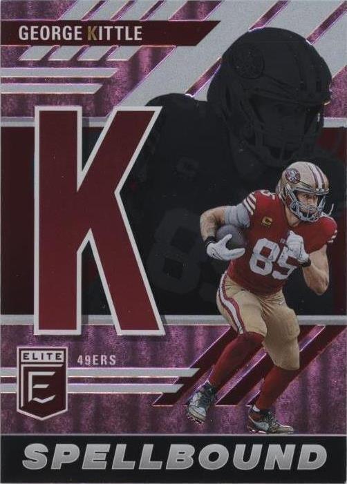 2023 Panini Donruss Elite - Spellbound George Kittle #SB-GK1 Pink for ...