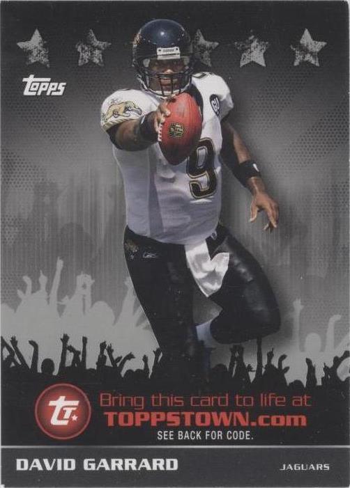 2009 Topps - Topps Town Redemption Code Cards Silver #TTT23 David ...