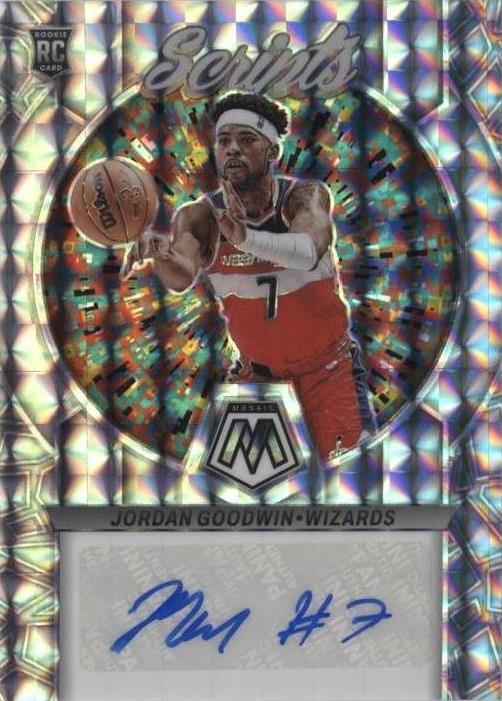 2022-23 Panini Mosaic - Rookie Scripts #RS-GOO Jordan Goodwin (AU, RC ...
