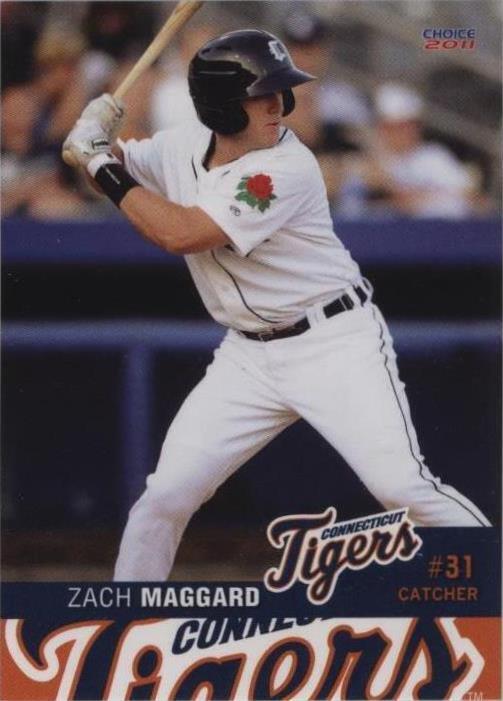 2011 Choice Connecticut Tigers - Zach Maggard #22 (RC) for sale online ...