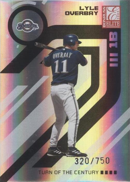 2005 Donruss Elite - Lyle Overbay #87 Turn of the Century /750 for sale ...